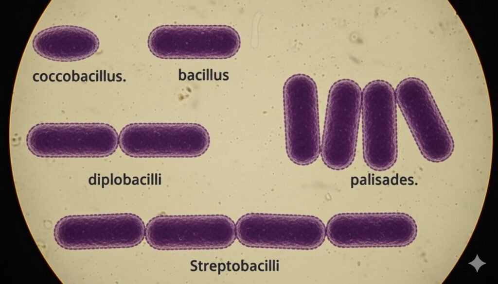 Common Shapes of Bacteria & Coccus, Bacillus, Spirillum and Vibrio ...