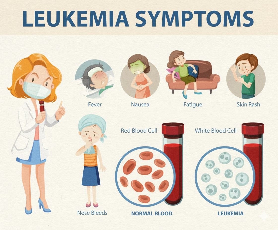 Leukemia, Introduction, Types, Causes & Risk Factors, Symptoms ...